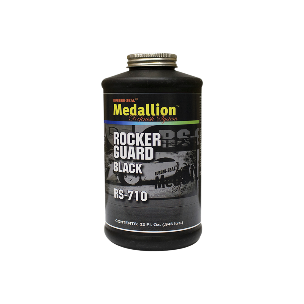 Black Rocker Guard - Medallion Refinish