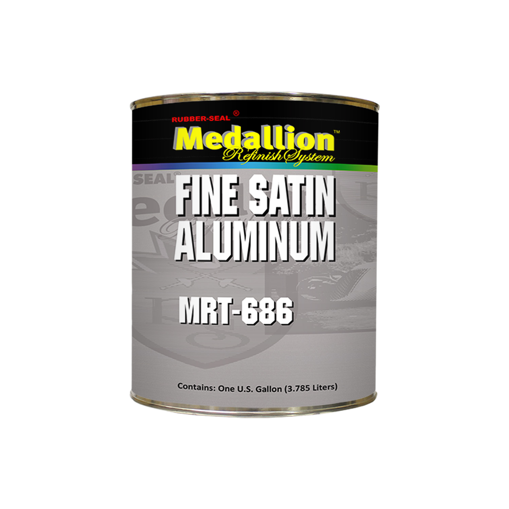 Fine Satin Aluminum - Medallion Refinish